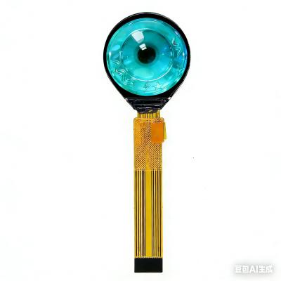 China 0.71-inch SPI TFT Round Screen Liquid Crystal Display 12-pin Connector AI Eye Electronic Pet 160x160 Resolution LED Backlight for sale