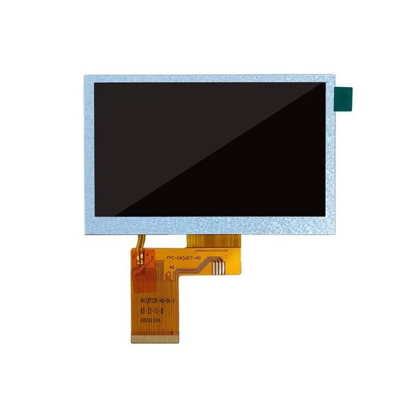 Quality 4.3-inch 480*272 TFT LCD Screen with IPS Viewing Angle, RGB 40-pin Interface, for sale