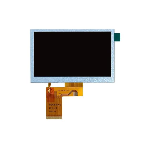 Quality 4.3-inch 480*272 TFT LCD Screen with IPS Viewing Angle, RGB 40-pin Interface, for sale