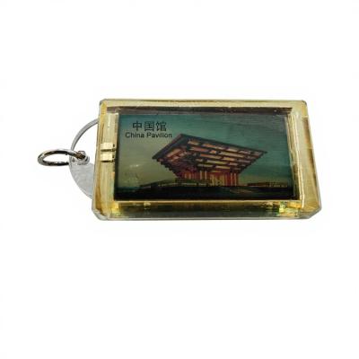 China Solar-powered TN Optical Valve Keychain Display Screen for sale
