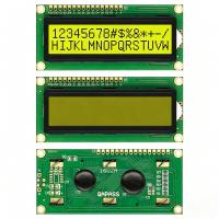 China 1602A LCD Display Module 5V Blue Yellow Character Screen COB Panel for Attendance System for sale