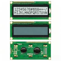 China 1602A LCD Display Module 5V Blue Yellow Character Screen COB Panel for Attendance System for sale