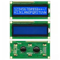 China 1602A LCD Character Display Module 5V Blue Yellow COB Panel for Attendance System for sale