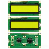 China 1602A LCD Character Display Module 5V Blue Yellow COB Panel for Attendance System for sale