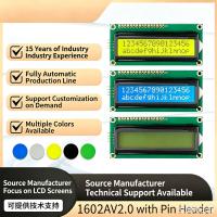 China 1602AV2.0 I2C LCD Module 16x2 Character Display with Pin Header 5V White Backlight for sale