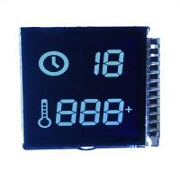 China Patterned TN Display Screen 35x35mm PCB Mounting 12 Oclock Viewing for sale