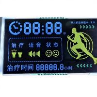 China YD VA Black Background White Characters 66x60 Display Screen LCD Module for sale