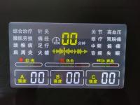 China YD VA Black Background White Characters 66x60 Display Screen LCD Module for sale