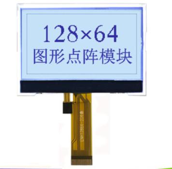 China COG 12864 2.14 Inch LED Backlight IIC Interface SMD Mounting Dot Matrix LCM Module for sale