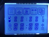 China Custom TN Segment Display Screen with Customized Display Size 2.7-5V for sale