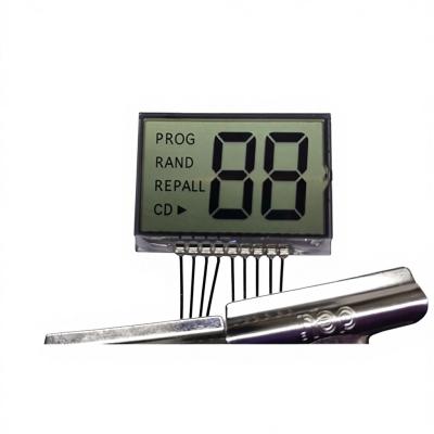 China YD TN Display Screen with Soldering Mounting Transflective Polarizer 160/160 Viewing Angle for Smart Speakers for sale