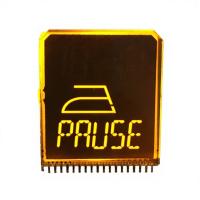 China Orange Background with Black Field Code Display Screen for sale