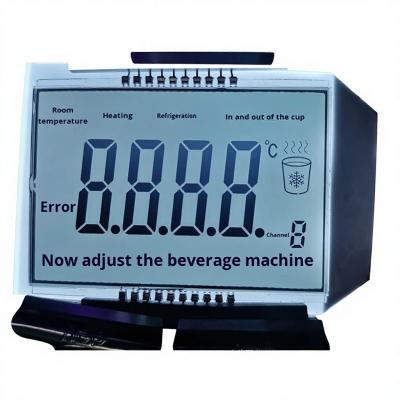 China Small Home Appliance LCD Display Screen 99x70 Smart Water Dispenser Air Purifier VA Segment Code Temperature Control for sale