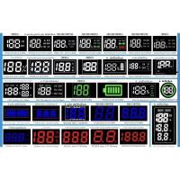 China LED Multicolor Segment Display Screen 2.3 Inch 5V Electronic Segment Screen for Industrial Use for sale