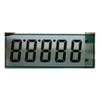 China Custom Smart Electronic Scale LCD Display 2.4 Inch Black Background White Text Screen for sale