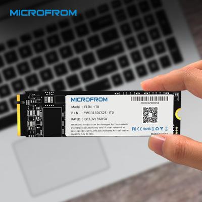 Cina Dischi rigidi veloci eccellenti di TB 2TB NVMe PCIe M.2 dello SSD 512gb 1 di Microfrom in vendita