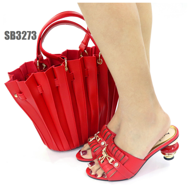 2023 Hot Selling Low Price Shoe And Matching Bag