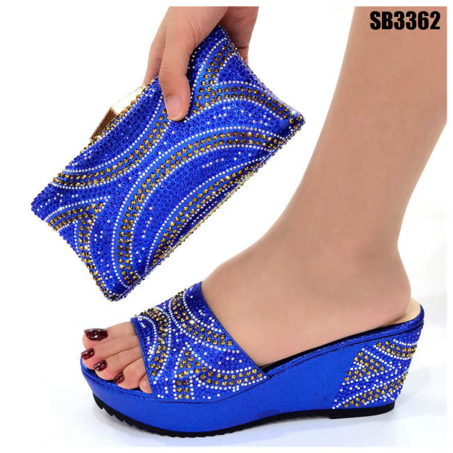 High Quality Low Price Factory Manufacturer Wedding Shoe And Bag Set