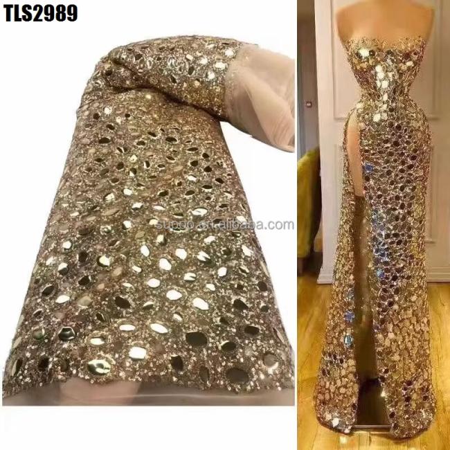 women party sequin fabric Custom womans Evening Dresses Sequin Waist High Low Satim wed dress Elegant long dresses women