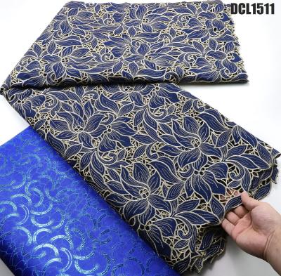 China Supoo 2023 top-end Handmade embroidery  bridal lace  African Cord Lace Chiffon Guipure Lace Fabric Wedding Dress for sale