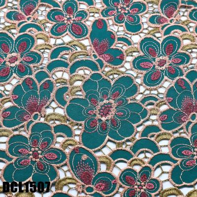China Top Class guipure/cord lace with stones swiss cord lace for nigerian wedding Soft cord fabrics for sale