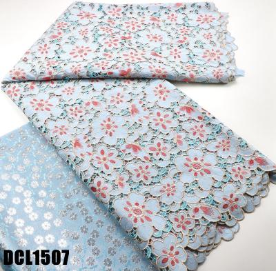 China Top Class guipure/cord lace with stones swiss cord lace for nigerian wedding Soft cord fabrics for sale
