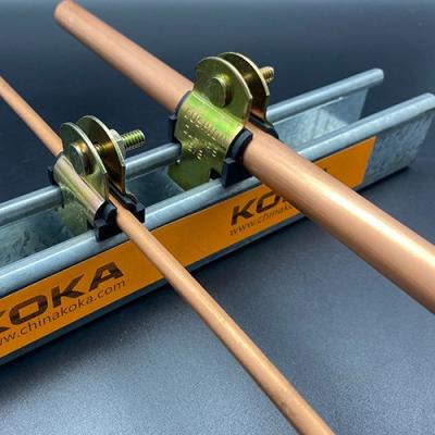 China HVAC SS304 Ss316 Pipe Strut Cushion Clamps Pneumatic Refrigeration zu verkaufen