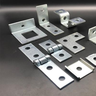 Cina M10 Nut Unistrut Flat Plate Cross HDG Steel Post Base Plate in vendita