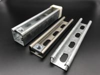 Cina 41x21 Custom Perforated Strut Channel for Solar Mounting with HDG Finish in vendita