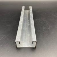 中国 41x21 Aluminum C Profile Channel Solar Mounting Strut Channel 販売のため