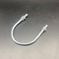 China HDG U Bolt Custom All Sizes U Shaped Bolt with Plate for sale