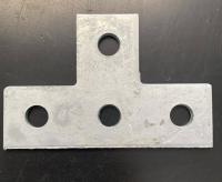 China Electrical Zinc Custom All Shape Strut Fitting Brackets for sale