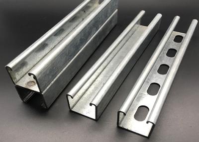 China Zinc Plated 6m 3m Custom 41x41 41x82 Unistrut Strut Channels for sale