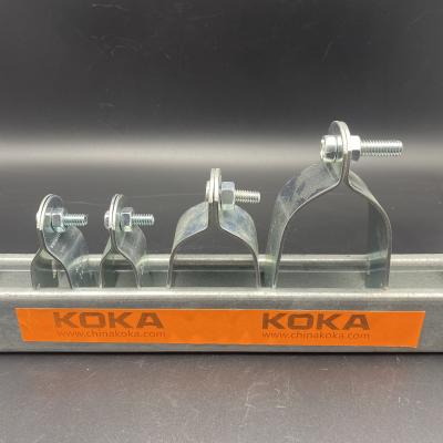 China HDG 3/4'' 1/2'' Thermostability Unistrut Cushion Clamps zu verkaufen