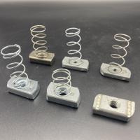 China 3/8'' 1/2'' Electrical Galvanized Channel Spring Nuts for sale