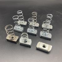 中国 Strut Accessories m6 m12 Customized Channel Spring Nuts 販売のため