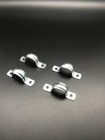 China Universal U Shape Zinc Plated Conduit Saddle Clamp for sale