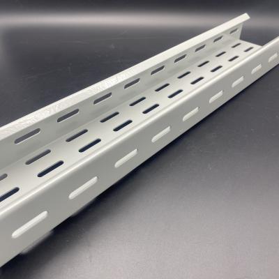 China 100x100x2400mm Customized Powder Coated Cable Tray for sale