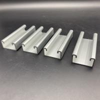 Cina Custom Aluminum Unistrut Channel 41x21 3m 6m Aluminum C Profile in vendita