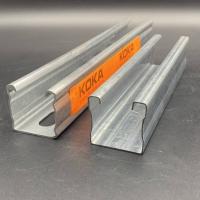 Китай Construction 41x21 Zinc Plated Strut Channel with Stiffener продается
