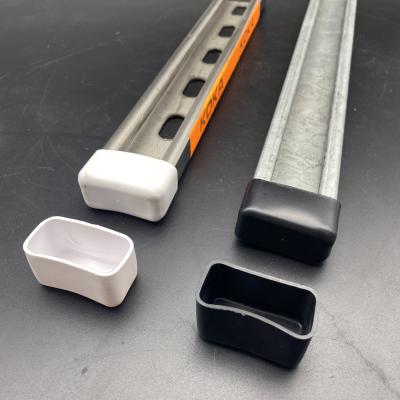 China Square Shape Plastic Rubber Unistrut End Cap for sale