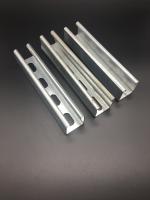 China Construction Slotted Solid 3m 6m Custom Unistrut Channel Rail for sale