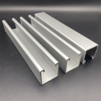 Κίνα Linght Weight 41x41 41x21 Aluminum c Profile Unistrut Channel προς πώληση