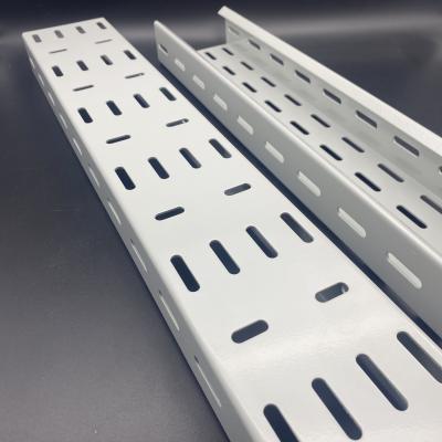 China Factory Supply 2400x250x2mm Electrical Galvanized Powder Coated Cable Trays for sale
