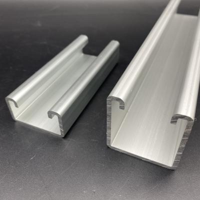 Китай Custom Aluminum C Profile 6m 41x21mm Aluminum Strut Channel продается