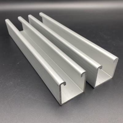 Китай Aluminum 6061 Unistrut Channel 3m 6m Aluminum C Profile продается
