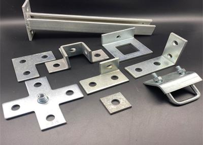 China Custom Different Shape HDG Channel Fitting Brackets for sale