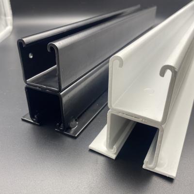 China Metal Steel Powder Coated Custom Double Strut Channel with Wing à venda