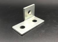 China Hot Dip Galvanized Angle Flat Plate Strut Fitting Brackets for sale