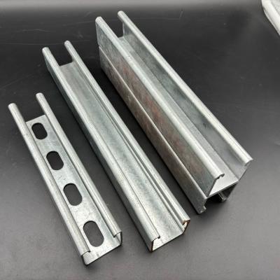 Китай Hot Dipped Galvanzied 41x41 Slotted C Profile Strut Channel продается